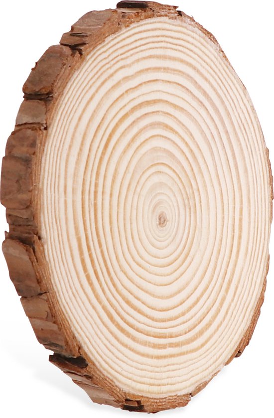 Houten Schijven - Boomschijf - Houten Schijfjes - Natuurlijke Grenen ...