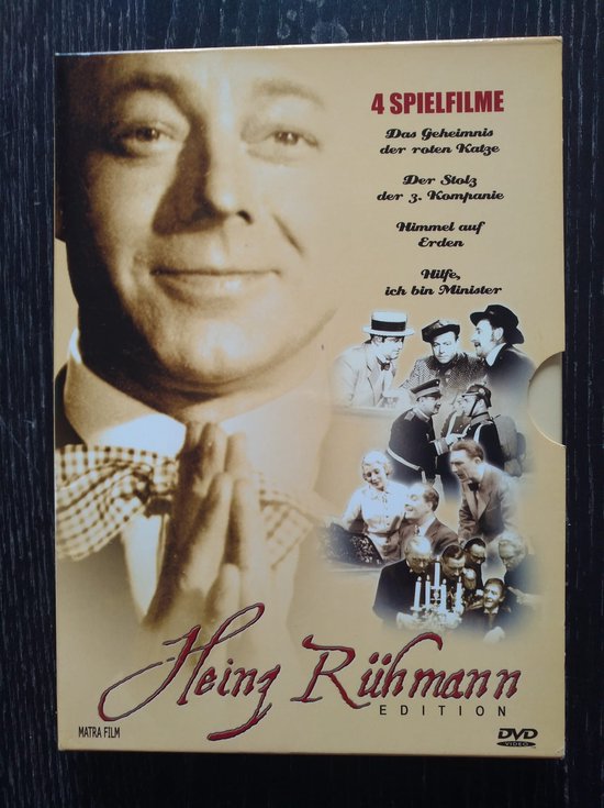 Heinz Rühmann - 4 Spielfilme (Dvd), Heinz Ruhmann | Dvd's | bol