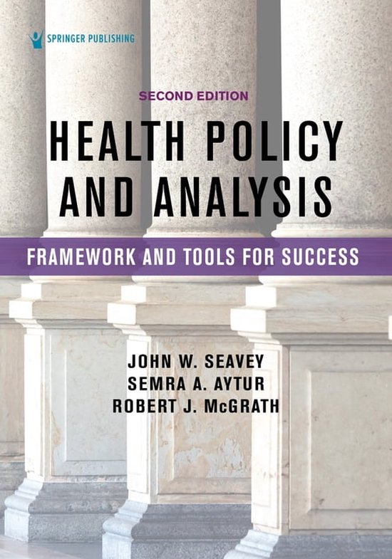 Health Policy Analysis (ebook), John Seavey, Mph, Phd | 9780826185433 ...