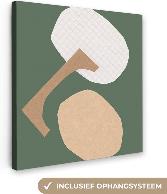 Vormen - Groen - Ruitjes - Pastel | bol.com