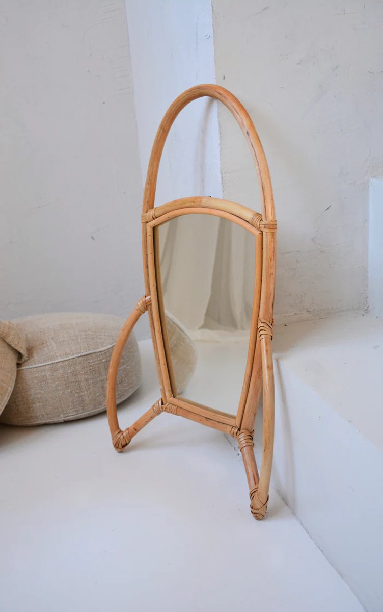 Rotan Raket spiegel XXL - Kinderkamer decoratie - Babykamer ...