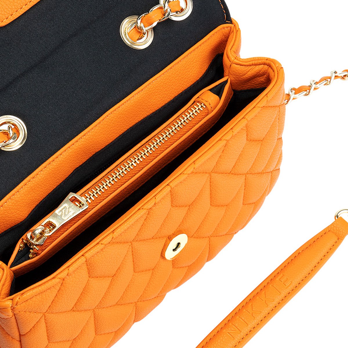 Nikkie Dames Handtas / Schoudertas / Crossbody tas - Ann - Oranje | bol.com