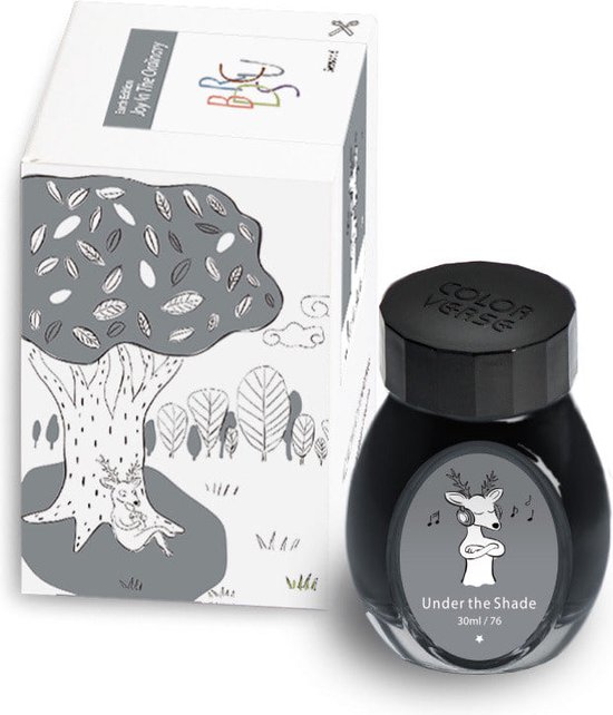 Colorverse Ink - No. 76 - Under The Shade (30ml) - Fountain Pen Ink | bol