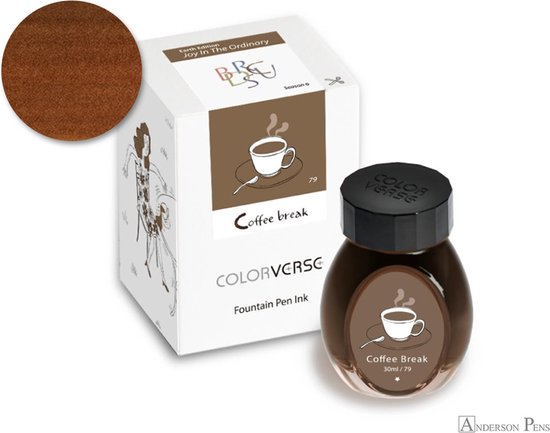 Colorverse Ink - Season 6 - No. 79 Coffee Break (30ml) - Fountain Pen ...