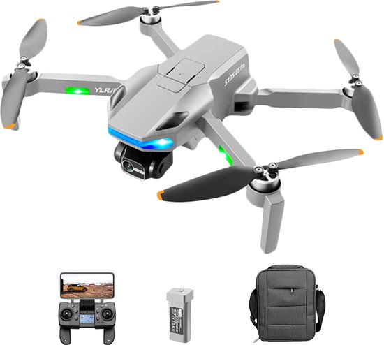 Drone S135 Pro | GPS | 5G | Professionele 8K Dual HD Camera | 3-Axis | FPV Borstelloze... | bol