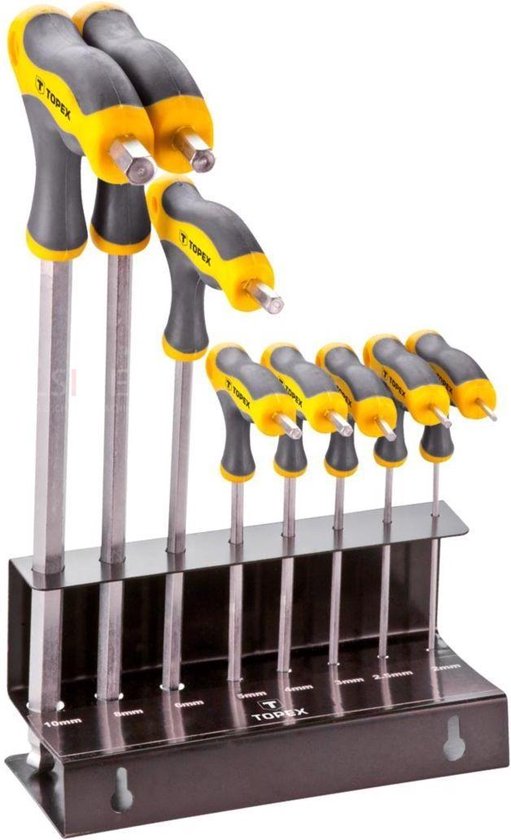 Inbusset T-greep Topex 35D963 | bol