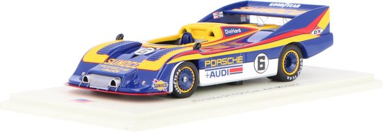 De 1:43 Diecast Modelauto van de Porsche 917/30 Team Sunoco #6 van de ...