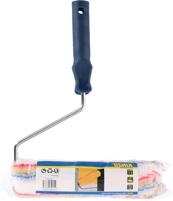 Muur vacht verfroller met beugel 6 x 25 cm - Verfspullen ...