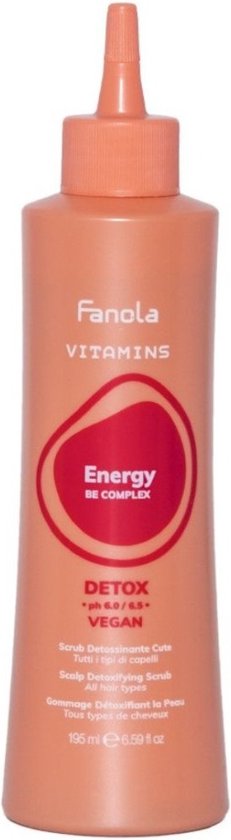 Fanola - Vitamins Energy Detoxifying Scalp Scrub - 195ml | bol