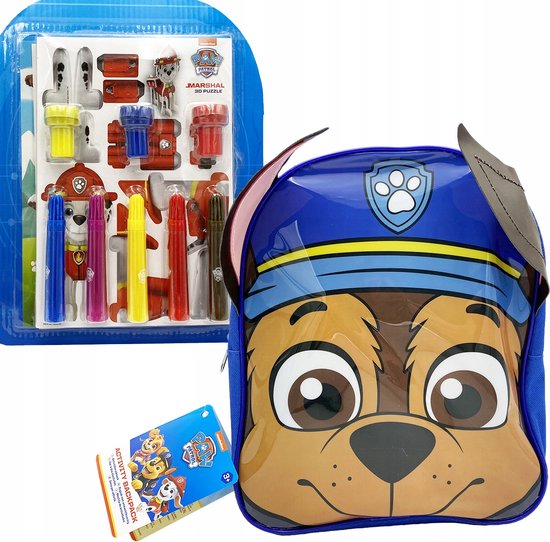 Paw Patrol Chase Craft Backpack - Rugtas | bol