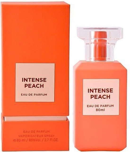 Intense Peach - Fragrance World - 80 ML - Eau de Parfum - Bitter Peach ...