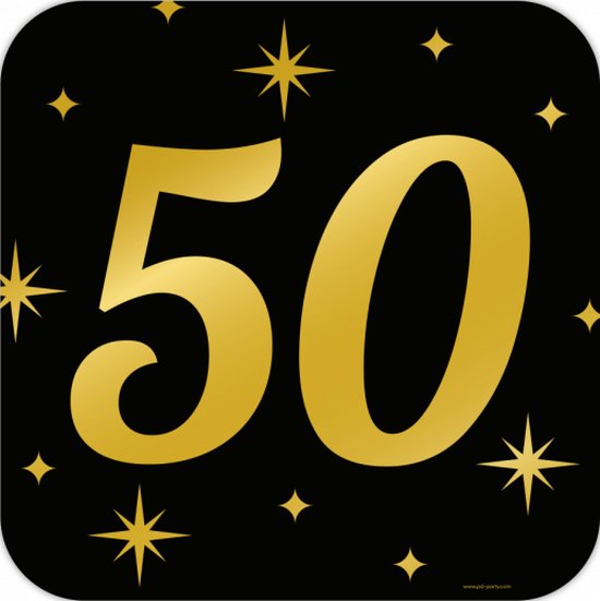 Classy party decoration signs - 50 | bol