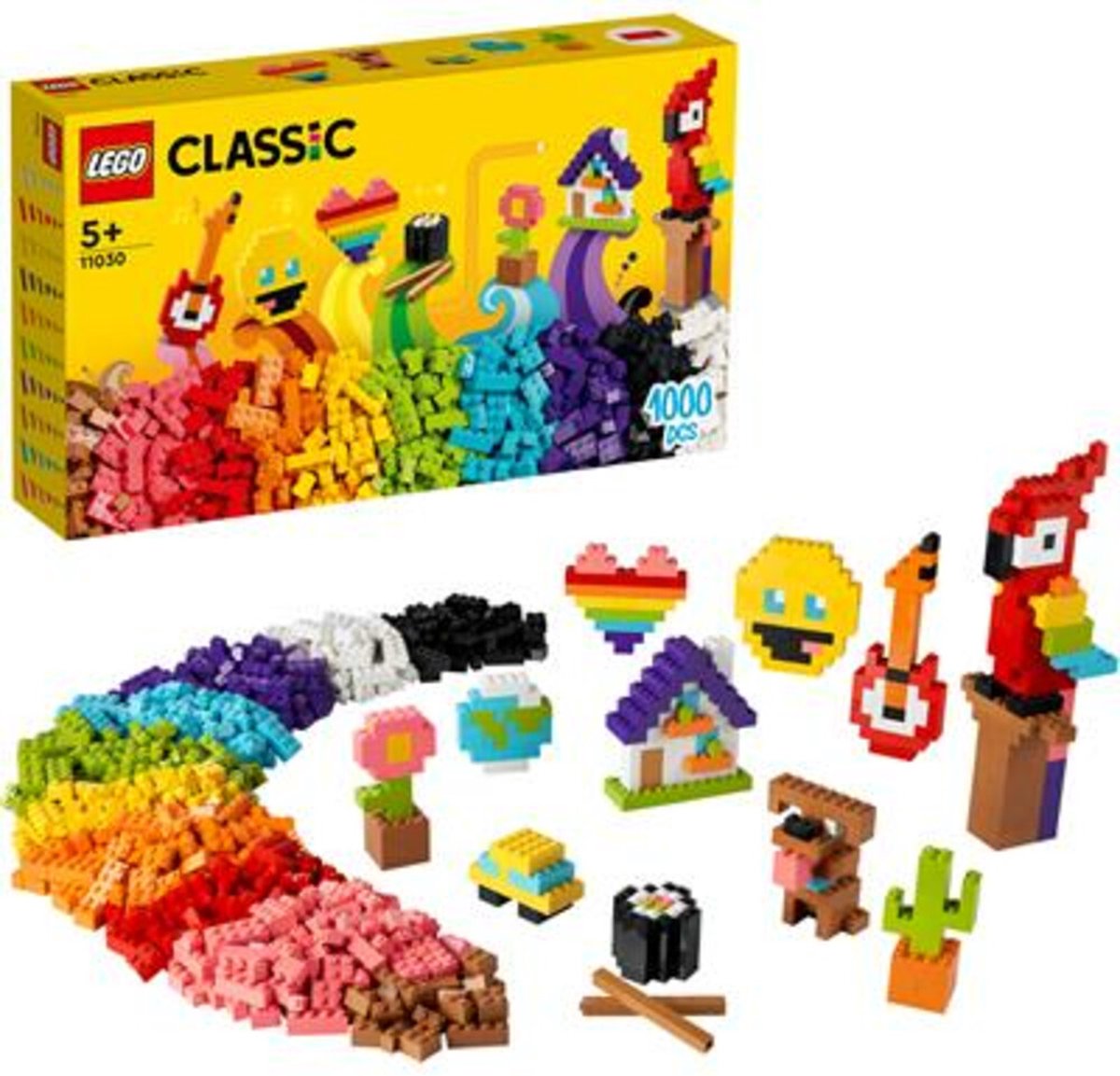 LEGO Classic Eindeloos Veel Stenen Bouwstenen Set - 11030 | bol