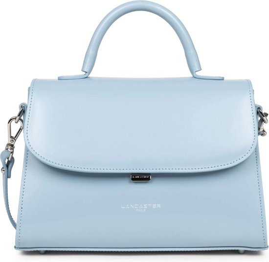 Lancaster Paris Small Handtas - Leer - Licht Blauw | bol.com
