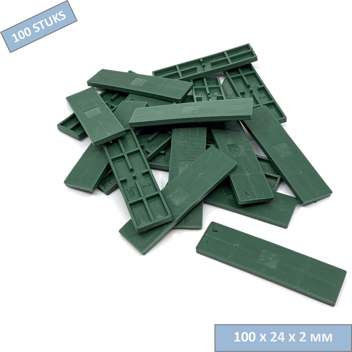 TQ4U Plaque de réglage - Plaque de remplissage - Cale de vitrage - 24 x ...