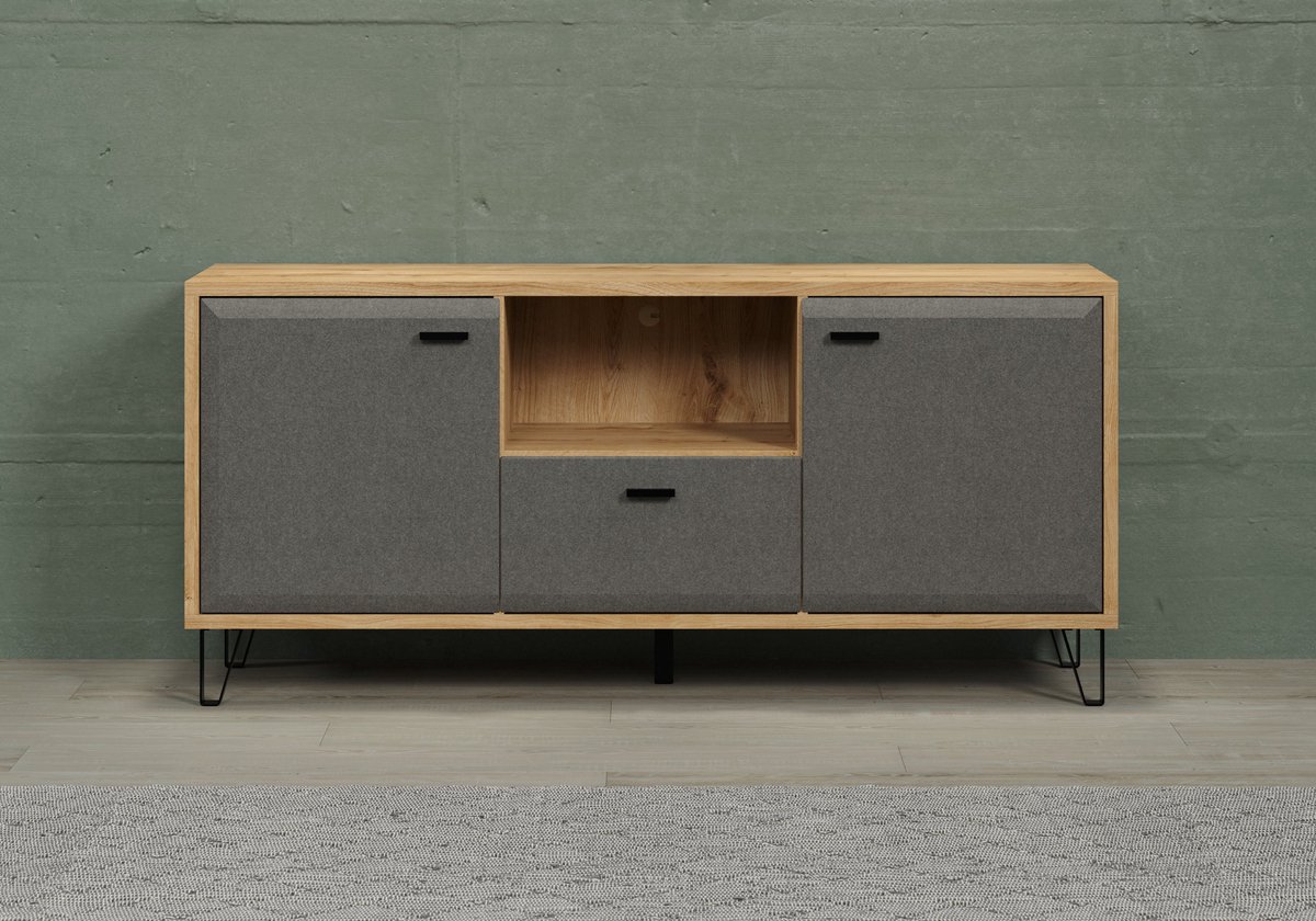 trendteam smart living Blanshe Lowboard tv-meubel tv-onderkast, vilt ...