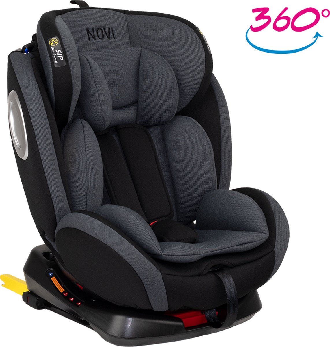 Novi Baby® Goliath Go Autostoel - Groep 0-1-2-3 - Isofix - Draaibaar ...
