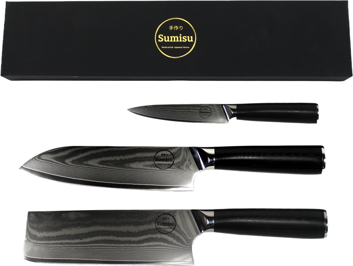 Sumisu messenset 3-delig black | bol.com