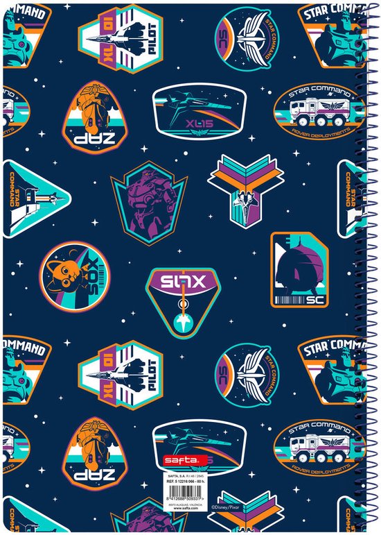 Boek over Ringen Buzz Lightyear Marineblauw A4 | bol