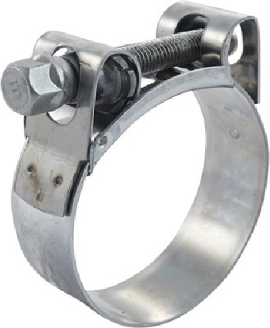 Slangklem, voor buis Ø29 - 31 mm, RVS-316 | bol
