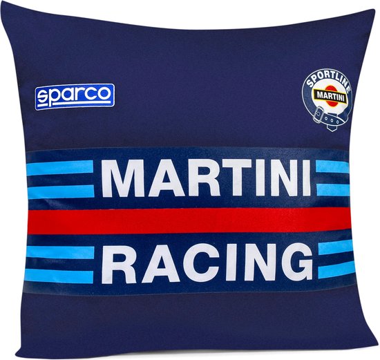 Sparco MartiniRacing - Kussen - Blauw/Wit/Rood - Martini Sportline ...