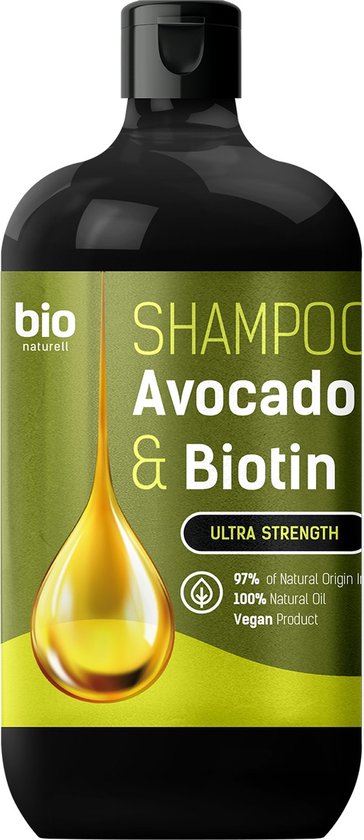 Shampoo met avocado-olie en biotine voor alle haartypes 946ml | bol