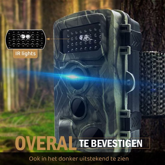 JBuser professionele Wildcamera - Wildlife camera - Wildcamera met nachtzicht - Incl... | bol.com