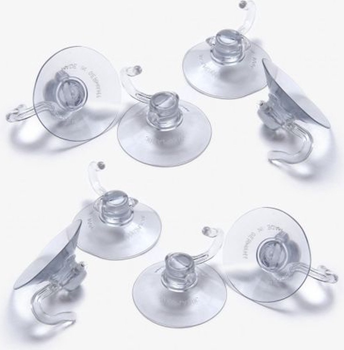 Zuignappen met haak (8 stuks) - Zuignappen voor ballonnen - Hobby ...