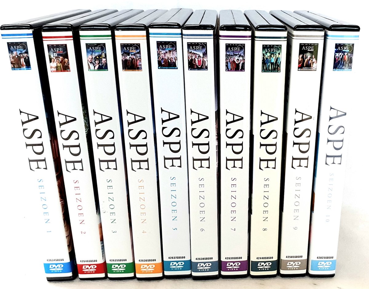 ASPE TV-Serie België 10 Seizoenen Set Compleet! Totaal 110 uur op 31 ...