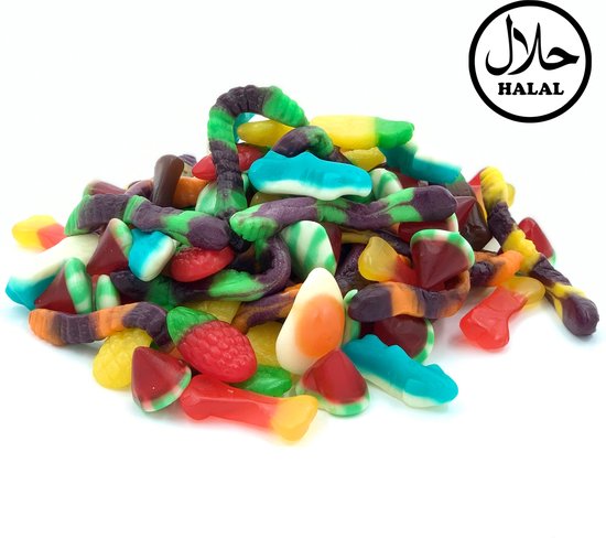 Vontmeijer 3 kg zak Gemengde Halal snoep | bol