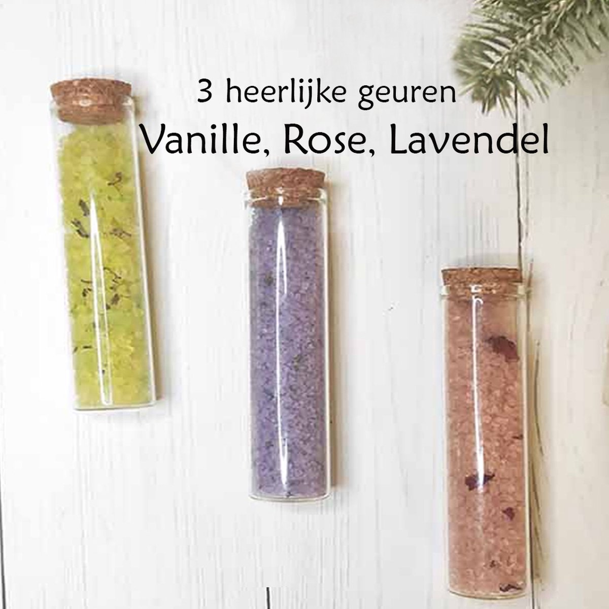 voetbadzout -badzout - badzout lavendel - 3 geuren! - badzout ...