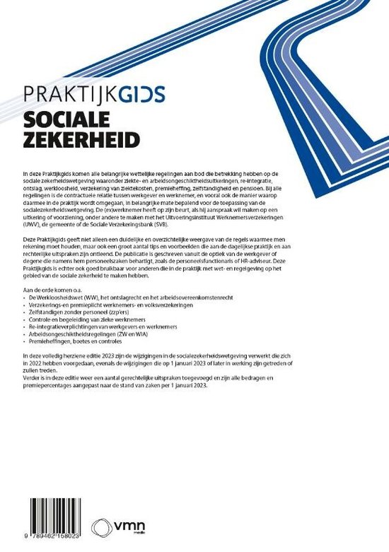 Praktijkgids Sociale Zekerheid 2023 | 9789462158023 | C.W.G.M. Dekkers ...