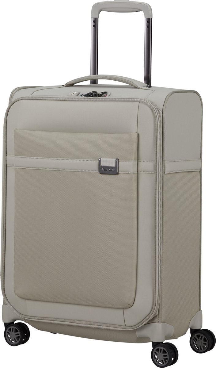 Samsonite Reiskoffer - Airea Spinner (4 wielen) Handbagage 55 cm - Sand ...