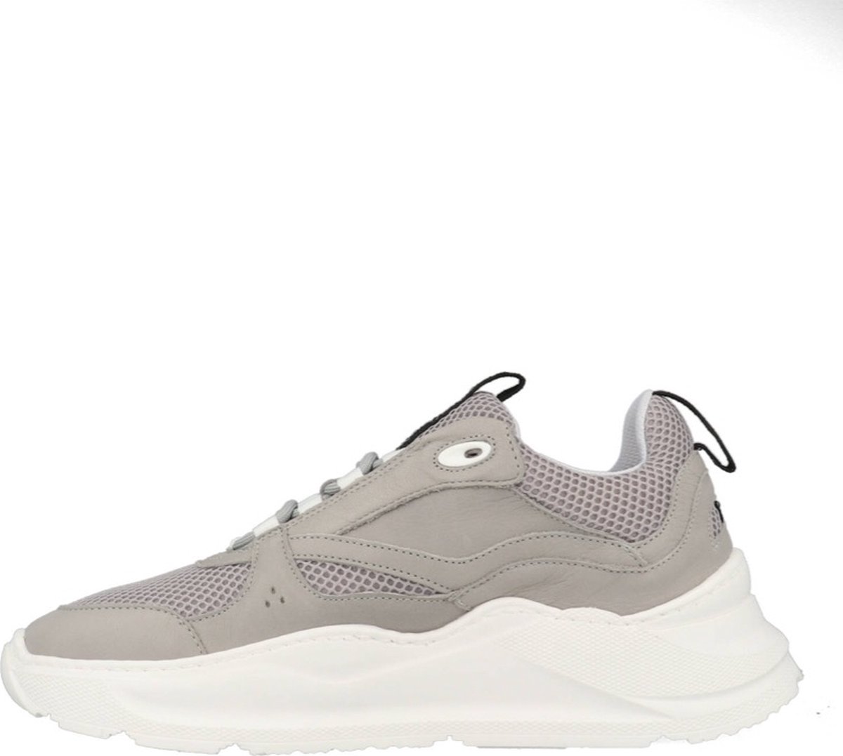 Malelions Mesh Runner Light Grey/White | bol.com