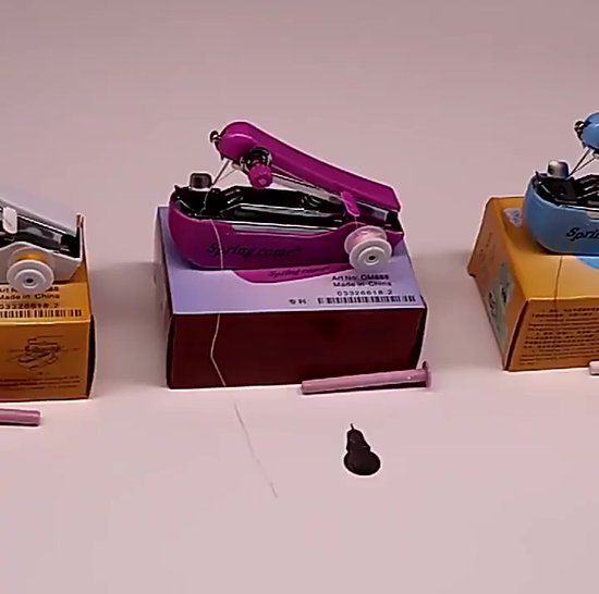 Mini handnaaimachine ROOD – kleine naaimachine – naaiset reis naaisetje ...