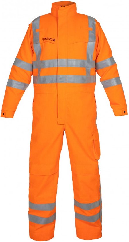 MELBOURNE Overall Multinorm brandvertragend | maat 60 | reflecterend | bol