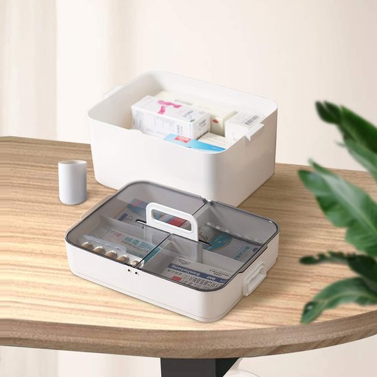 Medicijnkastje – Medicijnbox – huisapotheekbox - opslag van medicijnen ...