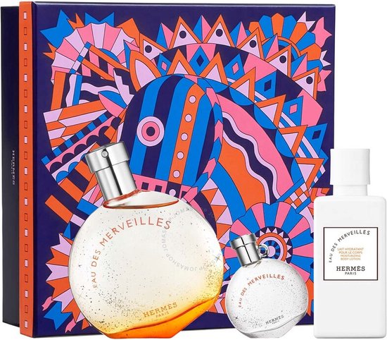 Hermès Eau des Merveilles Giftset - 50 ml eau de toilette spray + 7,5 ...