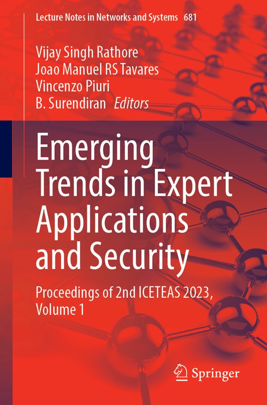 Lecture Notes in Networks and Systems- Emerging Trends in Expert ...