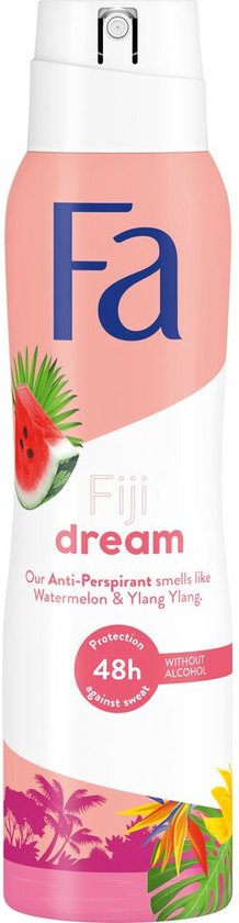 Fa Deodorant Spray Fiji Dream - 6 x 150 ml - Voordeelverpakking | bol.com