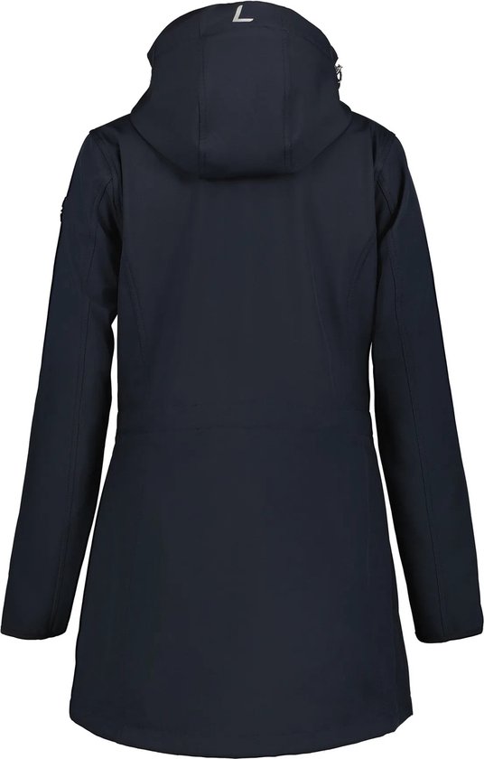 Luhta Iloniemi softshell winterjas dames marine | bol.com