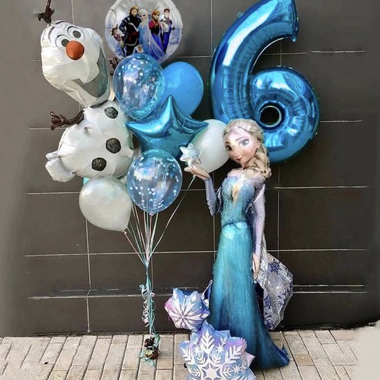 Ensemble de ballons Frozen Paquet de ballons- La Reine des neiges ...