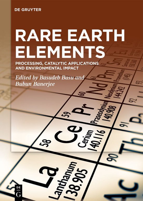 Rare Earth Elements | 9783110787948 | Boeken | bol