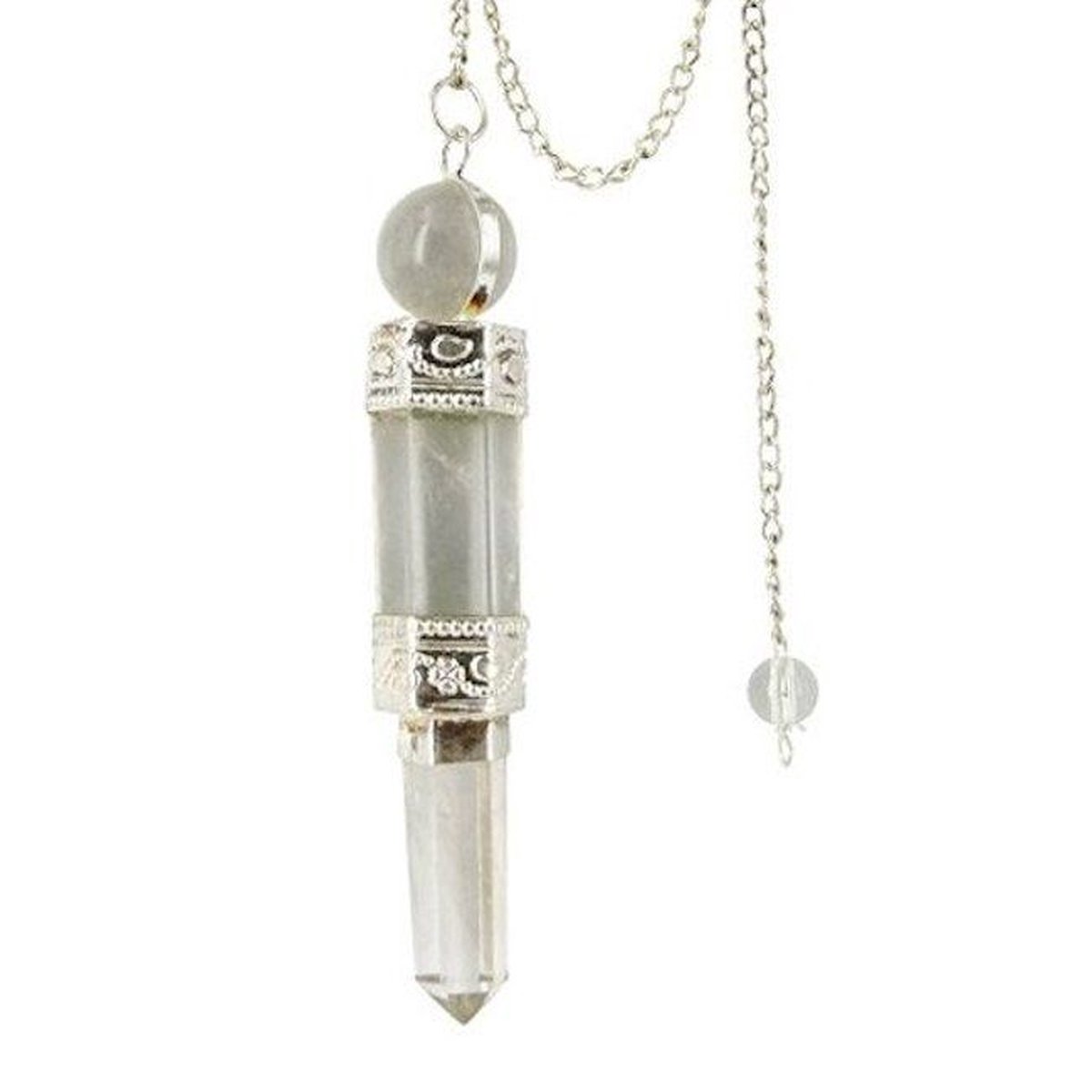 Amethist Pendel - Driedelig - Ketting 17cm - Edelesteen - Spiritueel ...