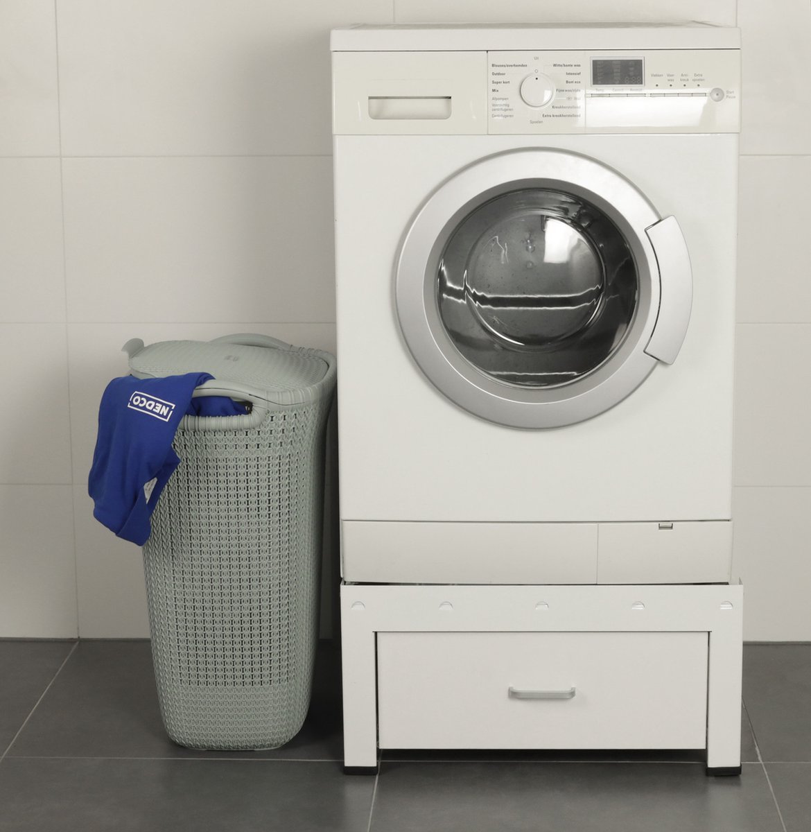 Nedco wasmachineverhoger met lade | bol