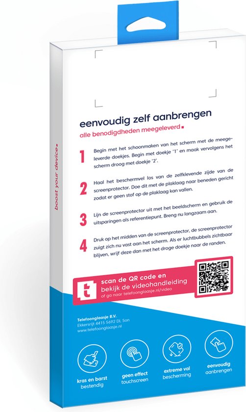 Telefoonglaasje Screenprotector Samsung Galaxy M53 5G - Volledig Dekkend - Geschikt... | bol