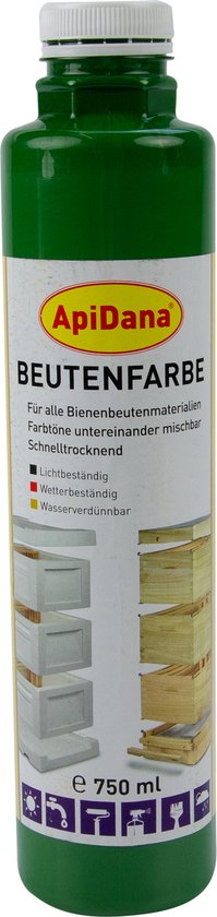 Groene Verf voor Houten en Kunststof Bijenkasten - 750 ml ...