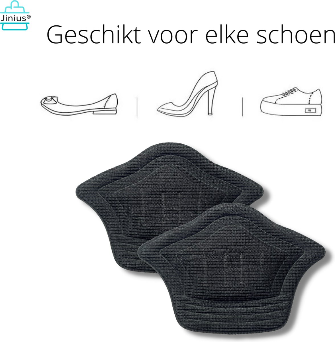 Jinius® - Hielzooltjes - Hielzool - Hielbeschermer - Hielkussen ...