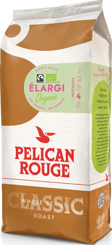 Pelican Rouge Elargi Organic Koffiebonen | bol