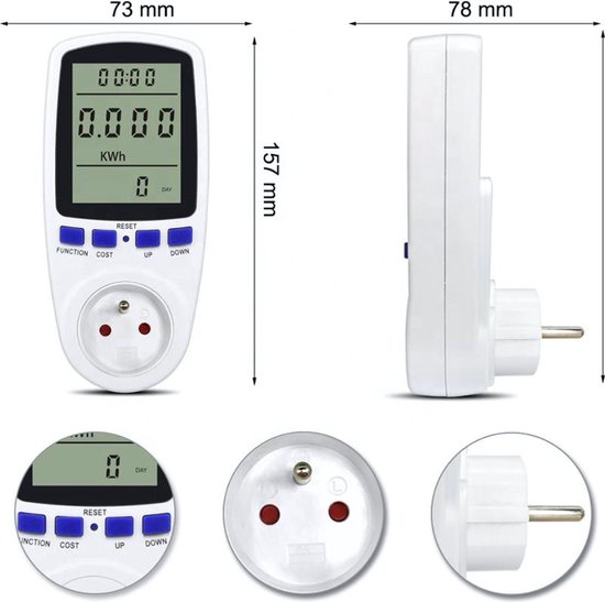 Energiemeter Belgie – Stroom meter - Verbruiksmeter ...
